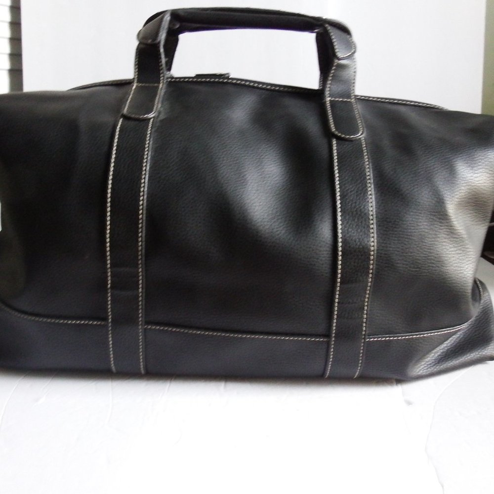 Nwot Barrington Us Open Centennial Leather Duffle Bag - Gem